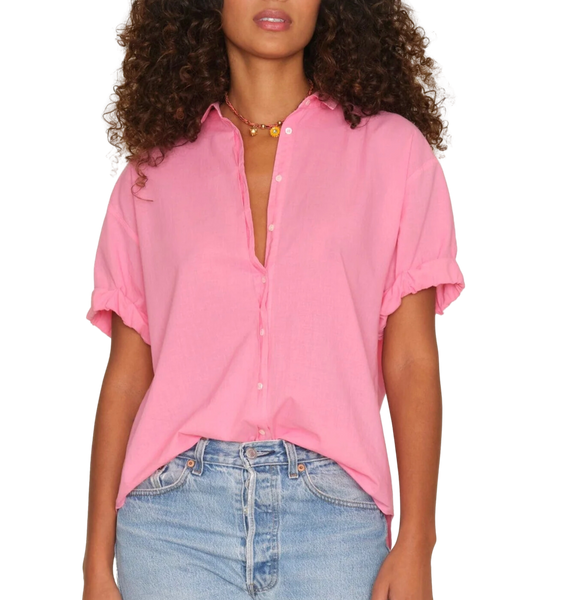 Channing shirt - rose pink – Mason-Mayes