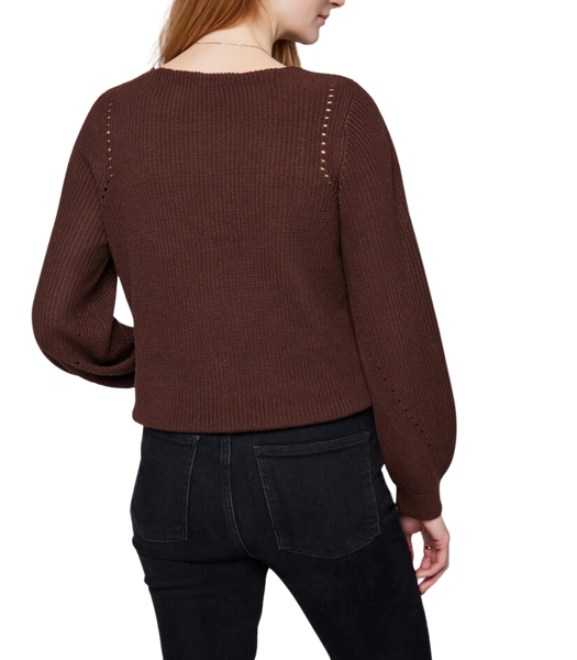 Hailey sweater - espresso – Mason-Mayes